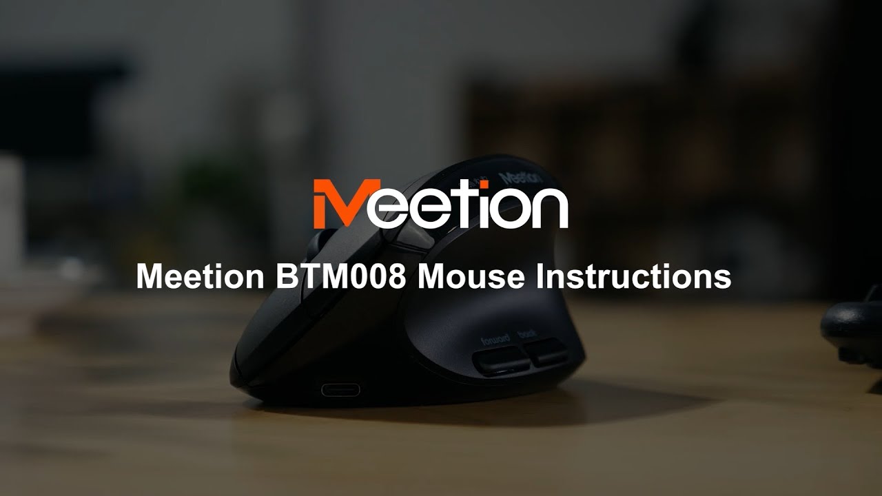 Meetion MT-BTM008 Usage Connection Tutorial #meetion #office #mouse # ...