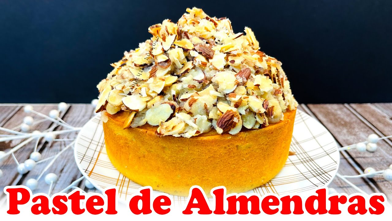 Pastel de Almendras receta casera - YouTube