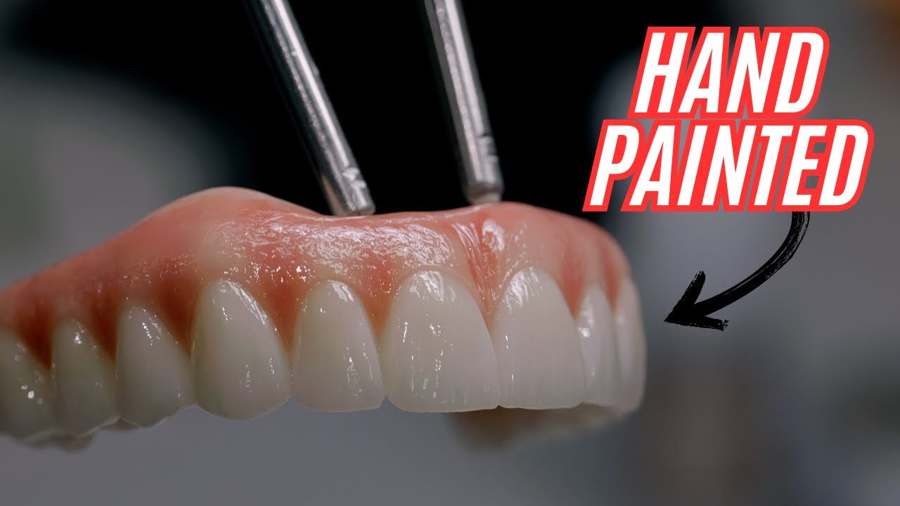 Hand Painting Teeth! - YouTube