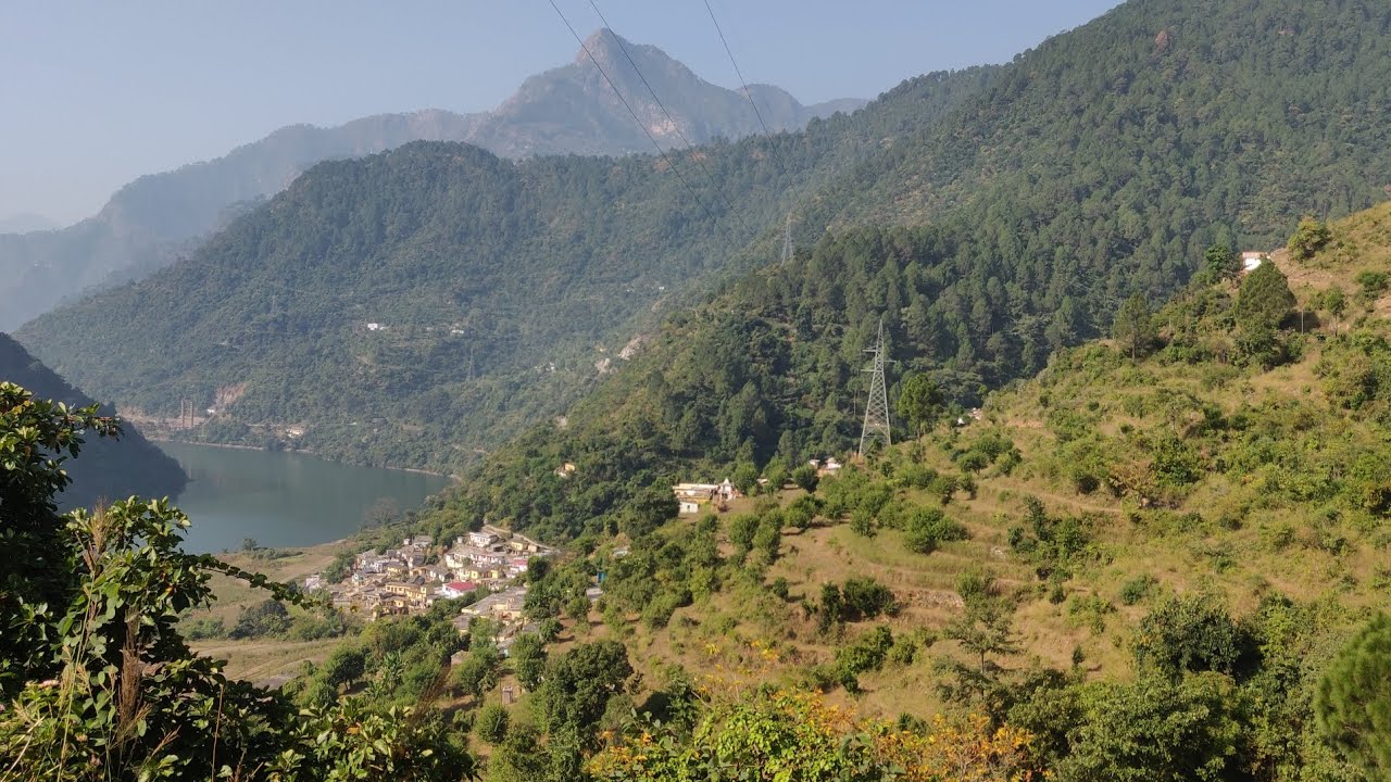 pahadi daal or view my home town 😍😍 - YouTube