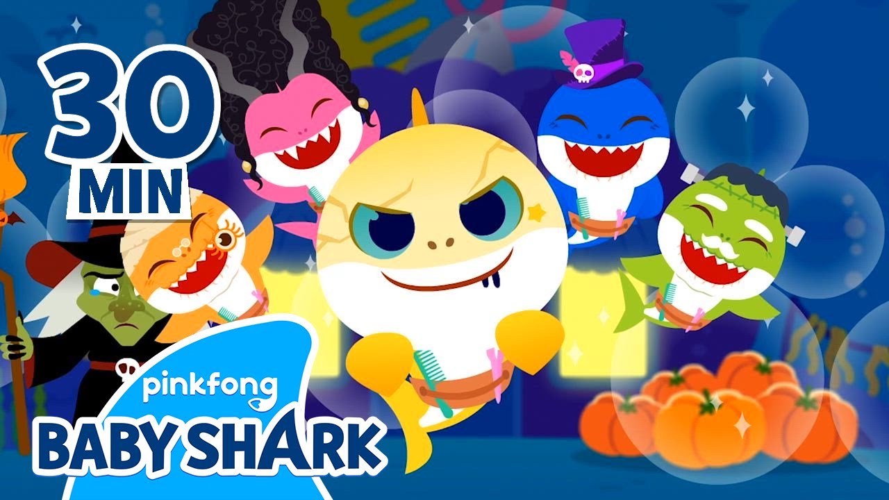 [👻TOP 3] Spooky Monsters in Town! | +Compilation | Baby Shark Halloween ...