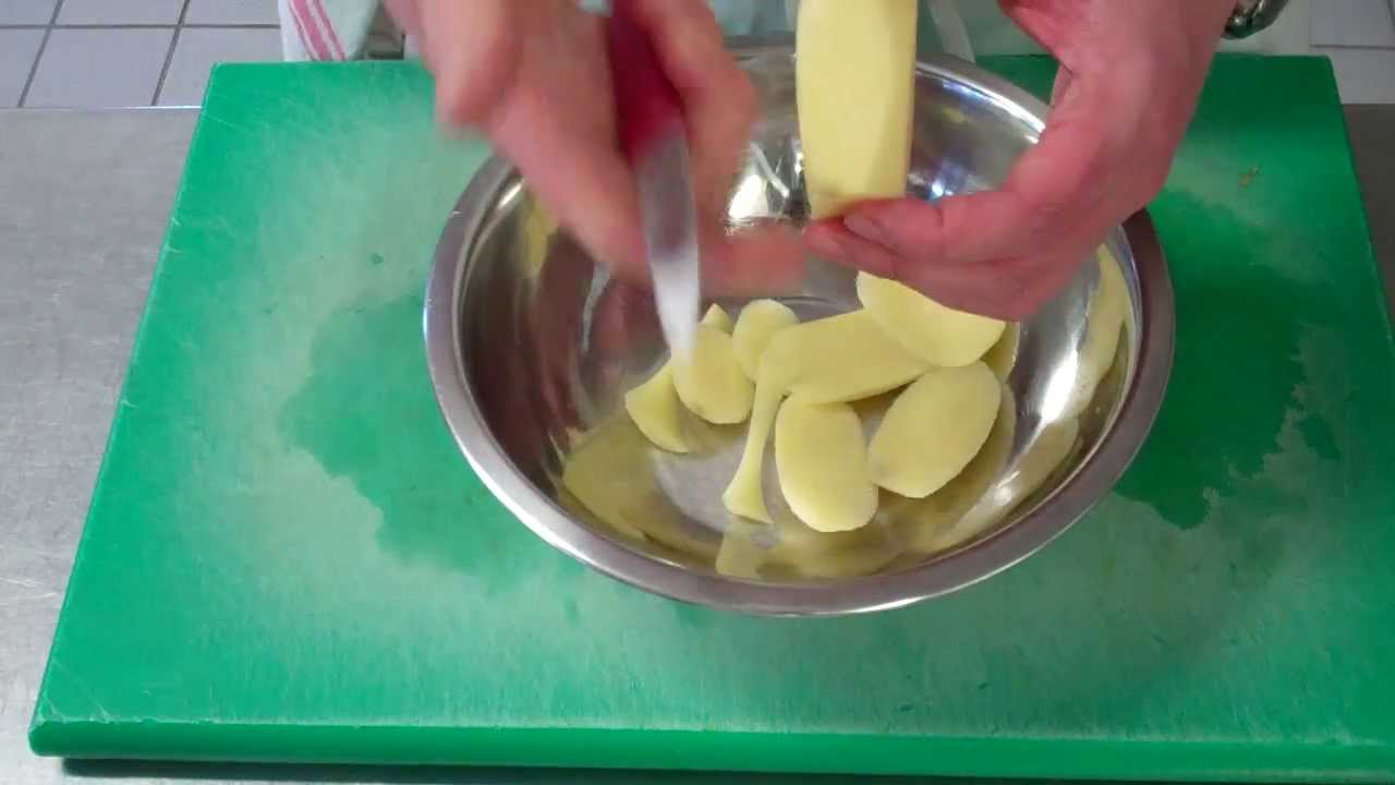 How to turn Chateau potatoes - YouTube