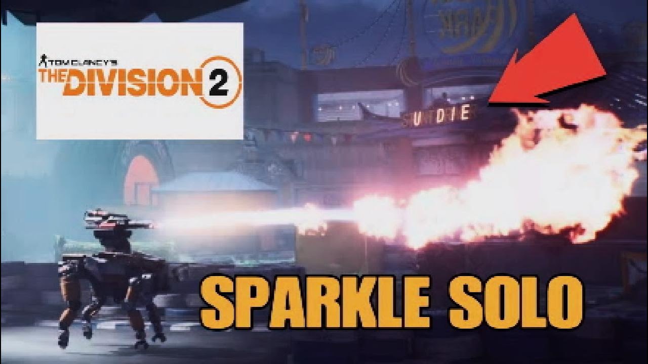 DIVISION 2 MANHUNT SPARKLE SOLO WITH STRIKER BUILD🫠🤣 - YouTube