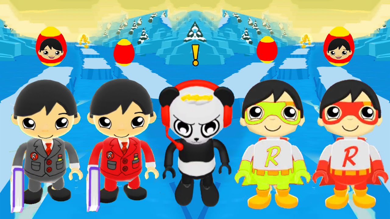 TAG WITH RYAN ALL ACADEMY RYAN COLORMIX CHARACTERS UNLOCK - YouTube