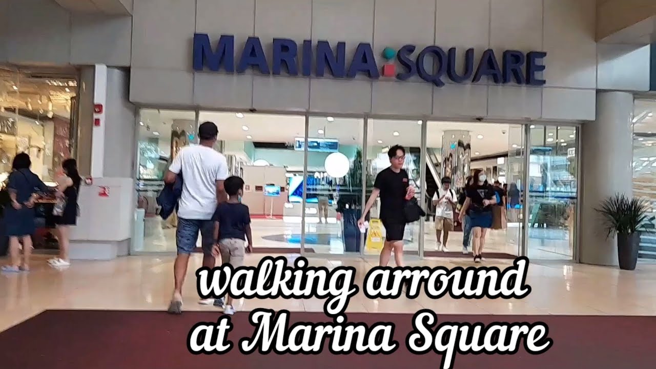 What's going on in Marina square//weekend - YouTube