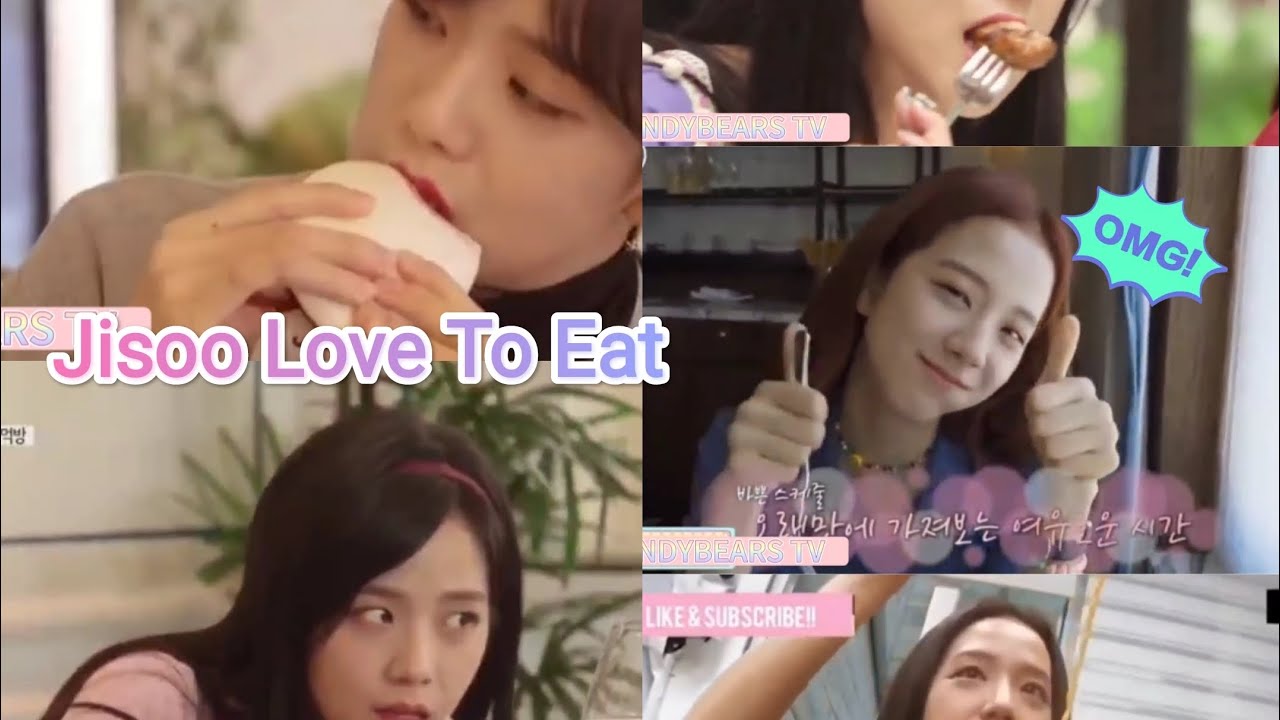 Blackpink Jisoo Love To Eat MUKBANG 🔥😘 - YouTube