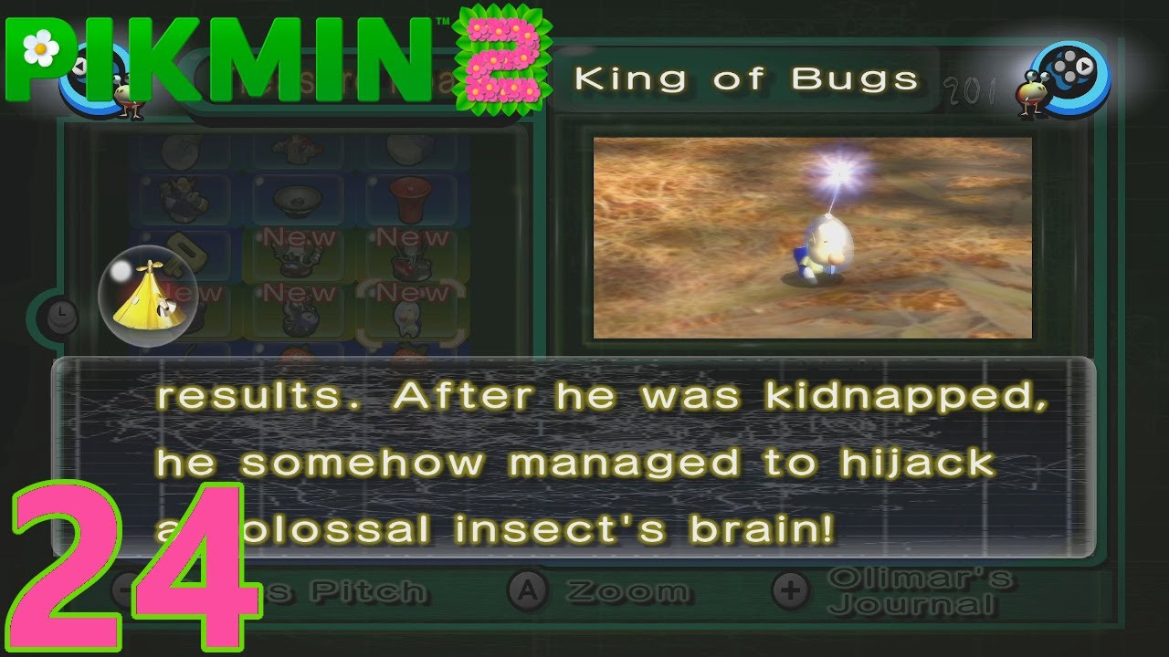 Pikmin 2 - Cooking With The King Of Bugs : Part 24 - YouTube