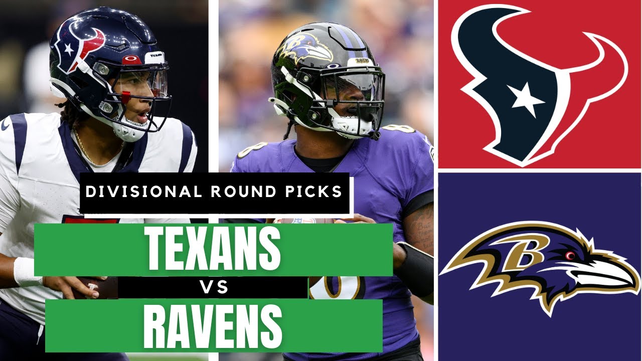 TEXANS vs. RAVENS | EXPERT Picks for NFL Divisional Round | Beat the ...