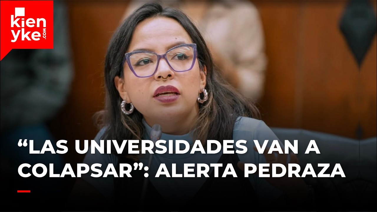 Jennifer Pedraza advierte sobre la crisis en las universidades públicas ...