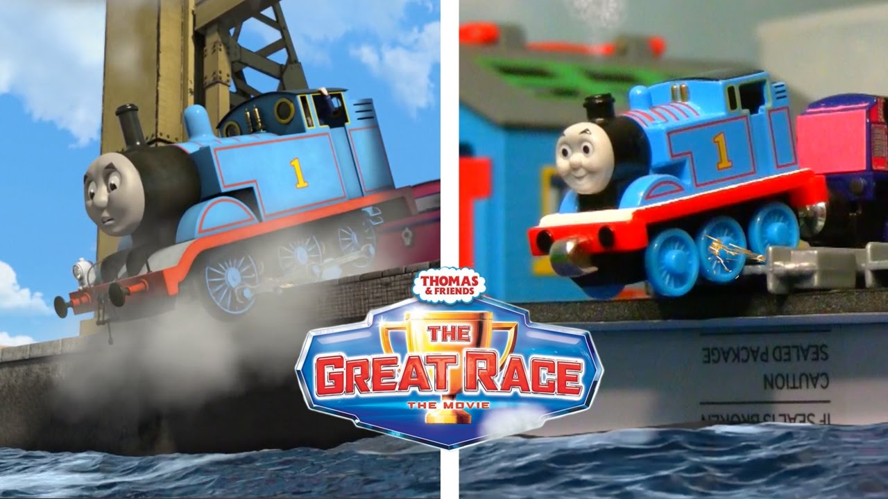 "Thomas Meets Ashima" Comparison I Thomas & Friends The Great Race ...