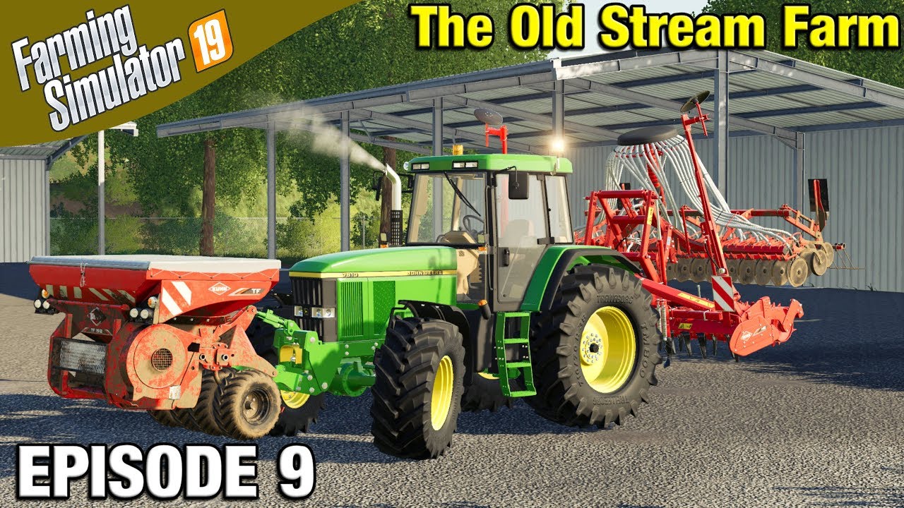 NEW TRACTOR ON THE FARM Farming Simulator 19 Timelapse - The Old Stream ...