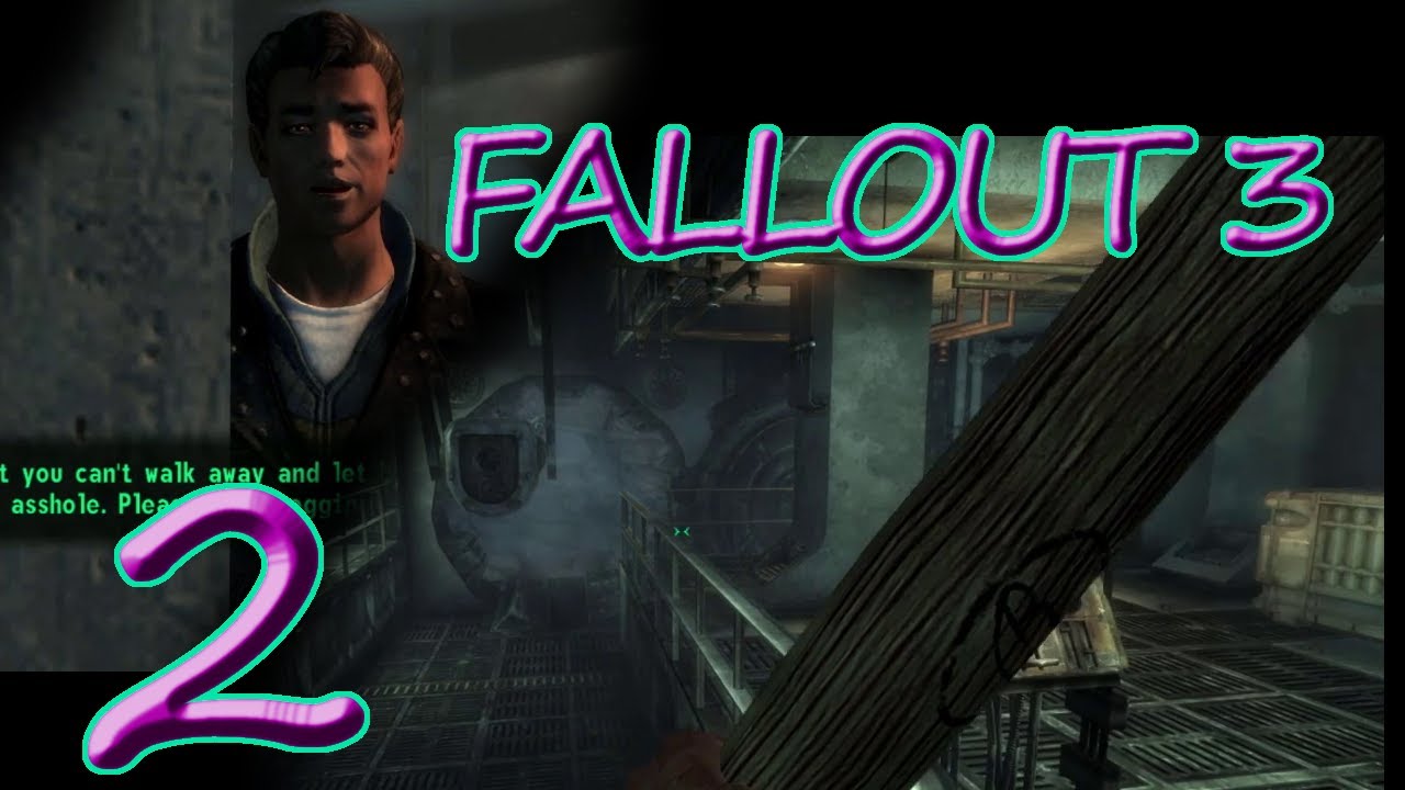 Radroach attack! - Fallout 3 - Part 2 - YouTube