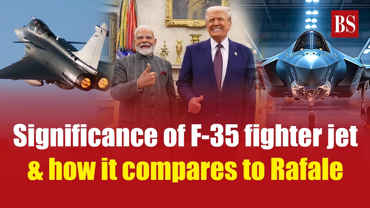 Significance of F-35 fighter jet & how it compares to Rafale | Sukhoi ...