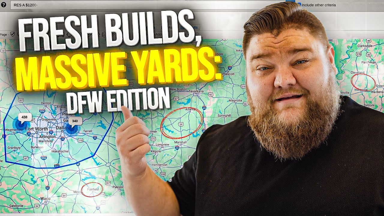 Discover DFW’s Best Homes with Acreage | New Construction Map Part 4 ...