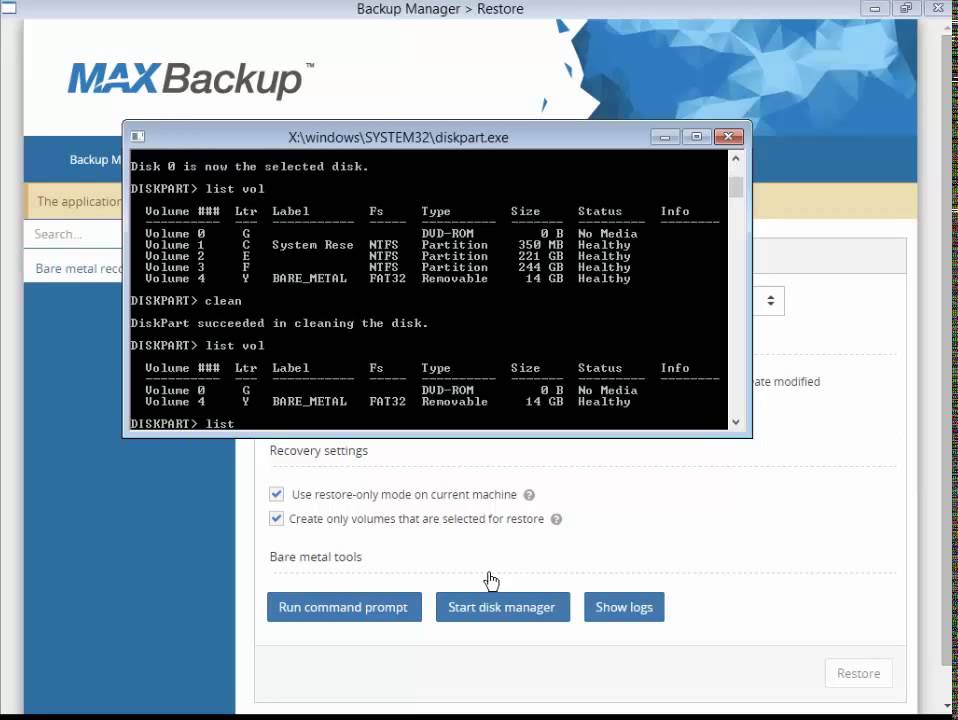 SolarWinds Backup: BMR Part 3 - Recovery - YouTube