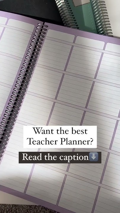 The ultimate Teacher Planner - YouTube