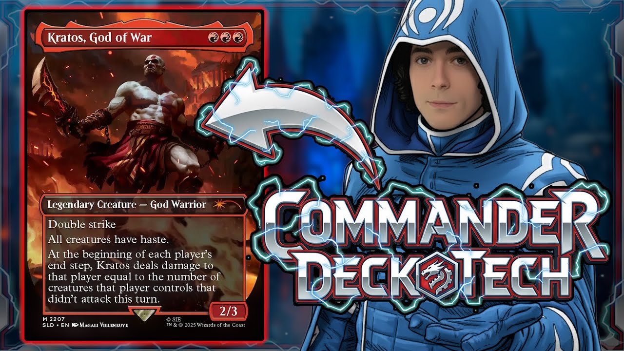 Kratos God of War is the most powerful MONORED COMMANDER | EDH Deck ...