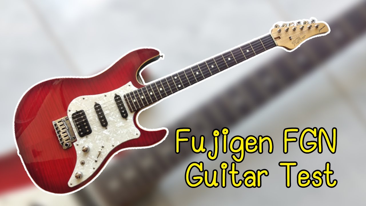 Fujigen FGN Guitar Test. - YouTube