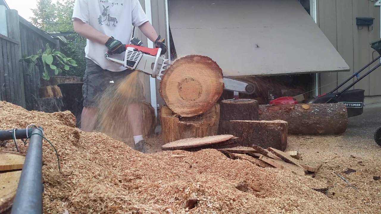 Stihl 076 - YouTube