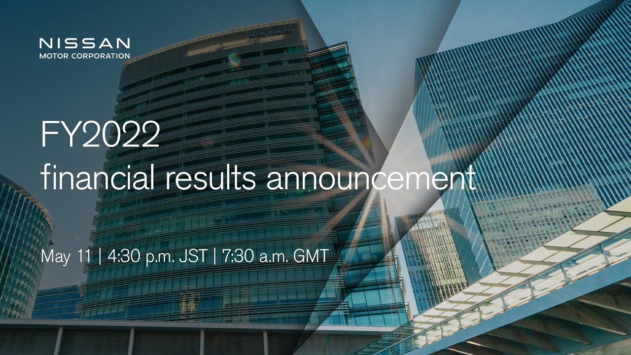 Live: Nissan FY22 financial results announcement - YouTube