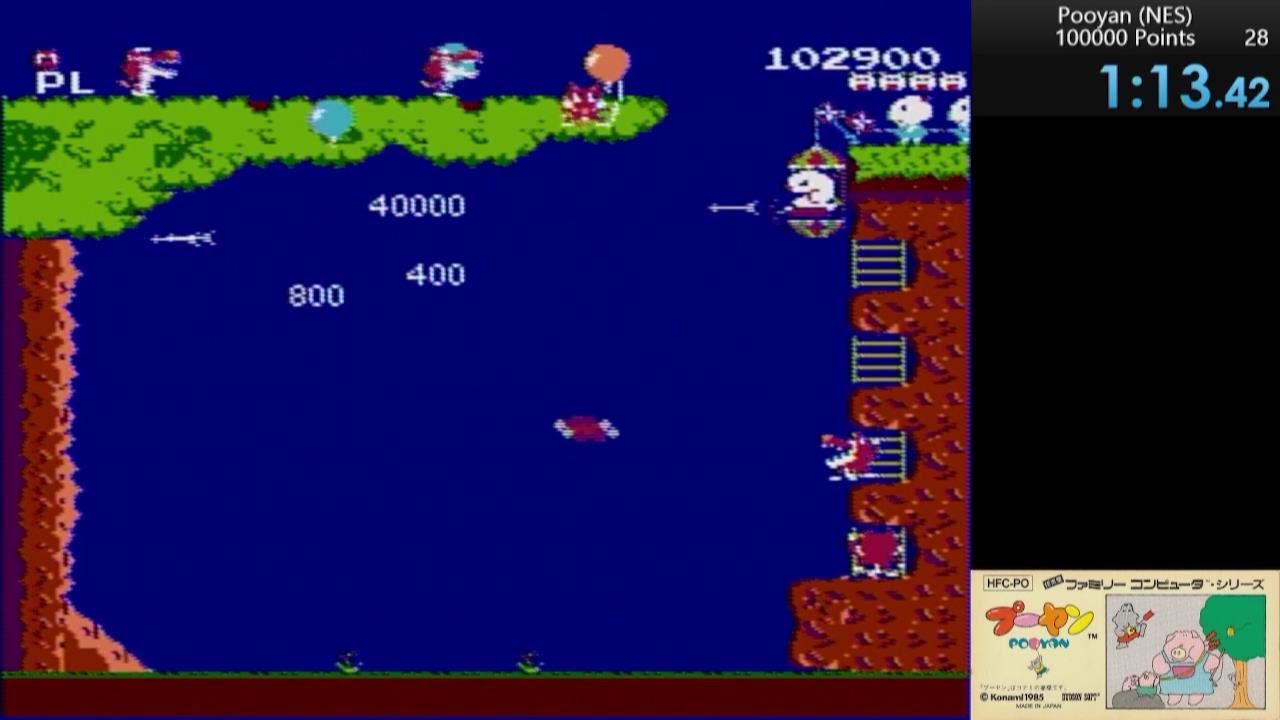 RTA/Speedrun POOYAN(NES) - 100000pts. - 1:13 - YouTube