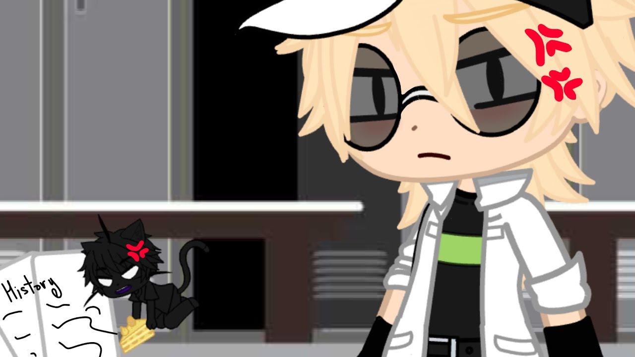 Plagg reading the history book be like || MLB gacha - YouTube