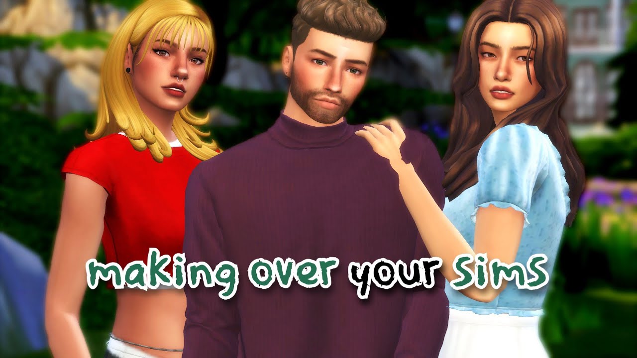 making over my subscriber's sims!! | the sims 4: create a sim | + cc ...