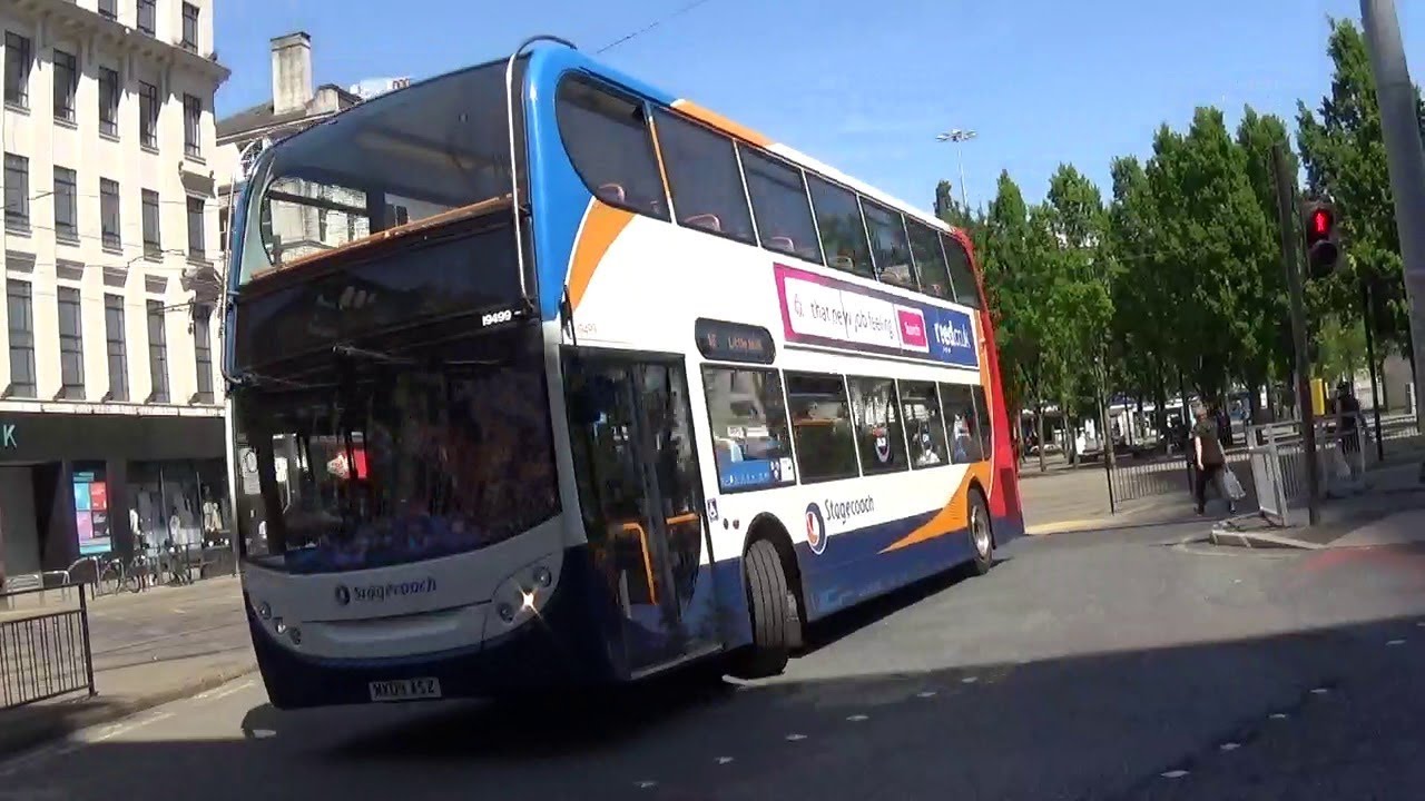 Time Lapse: 103 Manchester Piccadilly Gardens to Wythenshawe ...