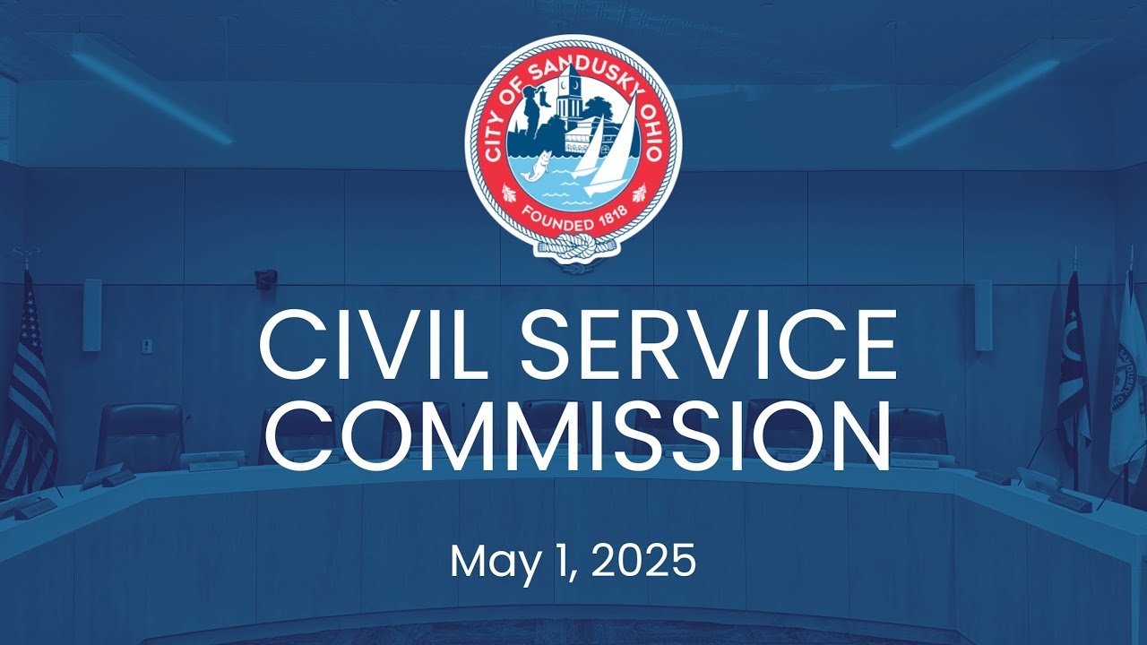 Civil Service Commission Meeting - May 1, 2025 - YouTube