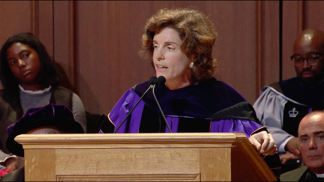 Induction of Maud S. Mandel as 18th president of Williams College - YouTube