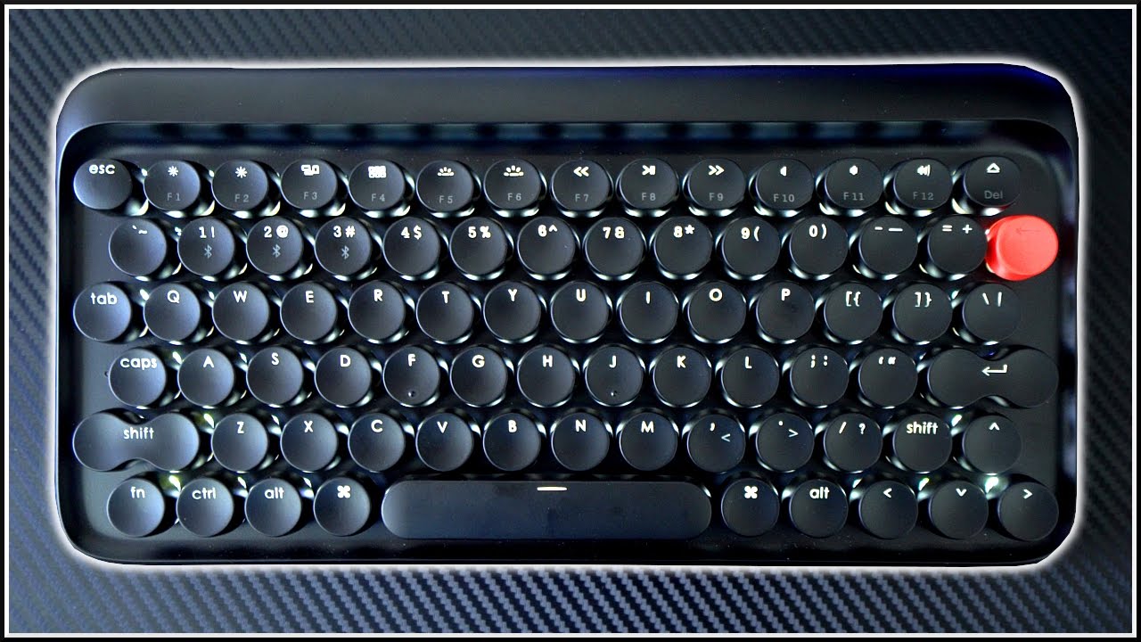 A Retro Wireless Mechanical Keyboard?! - YouTube