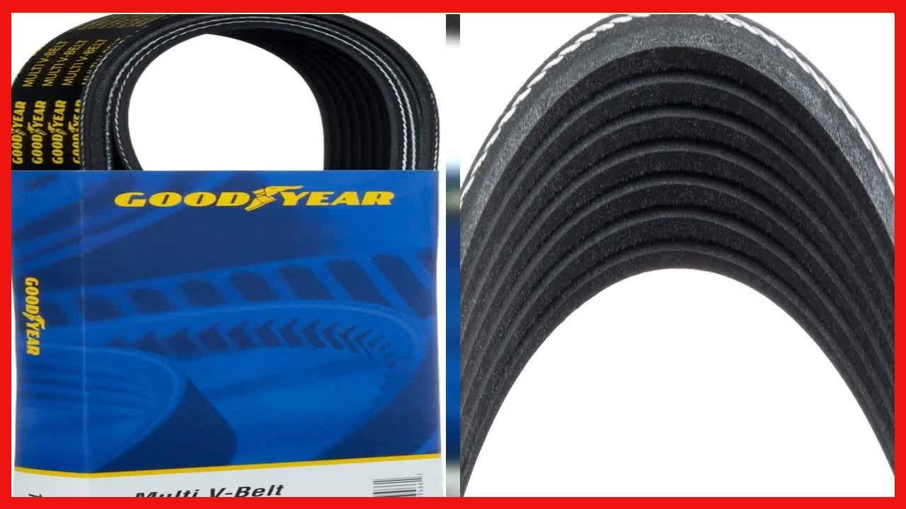 Goodyear Belts 1070670 Serpentine Belt, 7-Rib, 67" Length - YouTube
