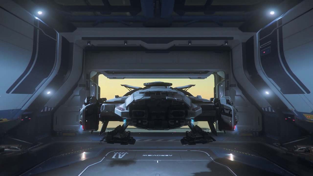 Star Citizen Flight Test Anvil Terrapin - YouTube