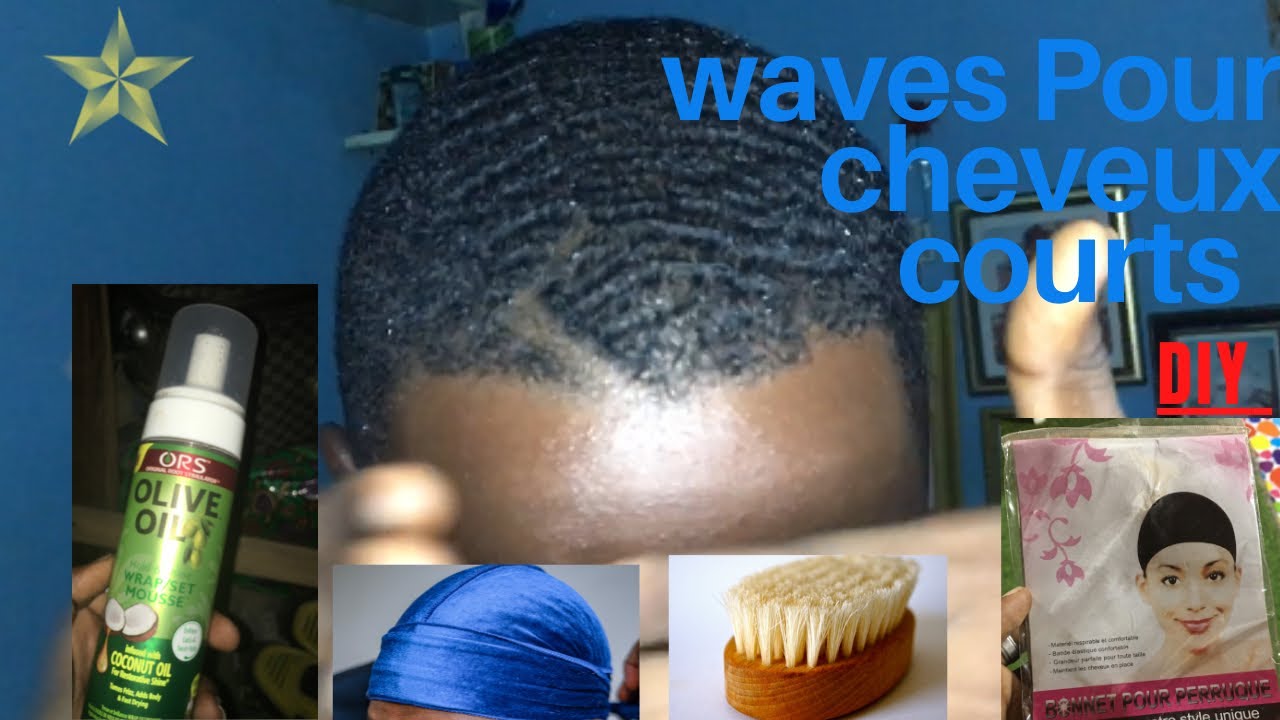 COMMENT FAIRE DES WAVES AVEC CHEVEUX COURTS SOI-MÊME / GET WAVES FAST ...
