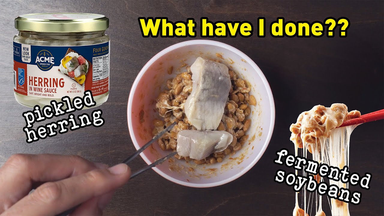Herring + Natto, a SUPERFOOD COMBO | Canned Fish Files Ep. 153 - YouTube