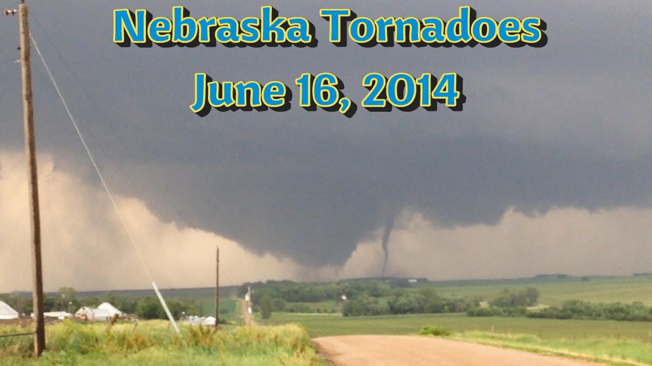 June 16th, 2014: Twin Tornadoes near Pilger, Nebraska! - YouTube