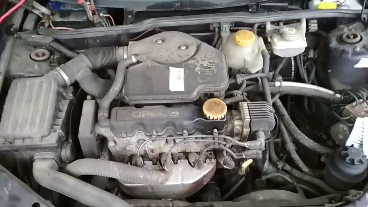 Двигатель Опель Корса 1.4 Двигатель X14SZ 1.4 - YouTube