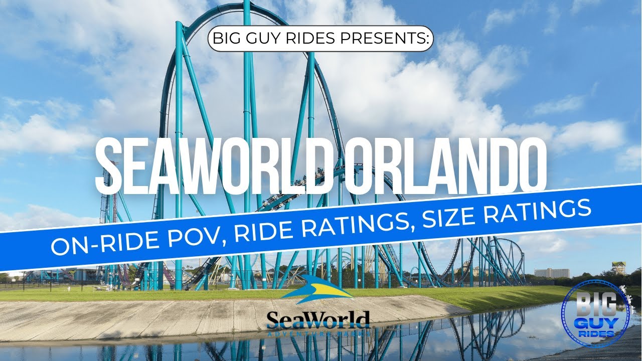 SeaWorld Orlando - Florida - Full Review, Tour, Ride Ratings, Size ...
