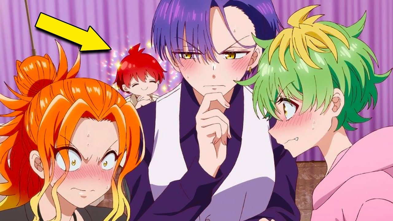 Loser Boy Is Forced To Live With The 3 Popular Girls In School | Anime ...