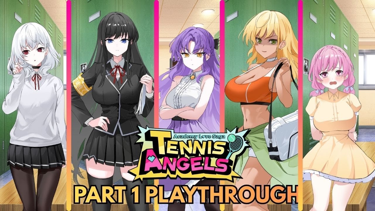 Academy Love Saga: Tennis Angels Part 1 (Daisy) | Cute Tennis Playing ...