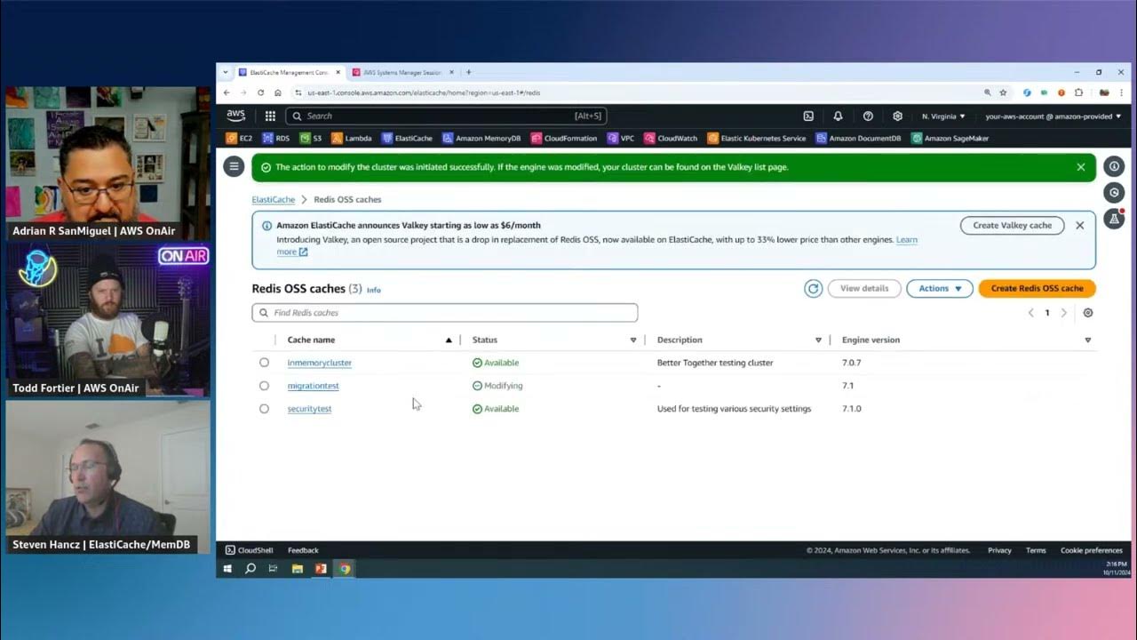 Learn to migrate to Valkey & save with Amazon ElastiCache & Amazon MemoryDB - YouTube