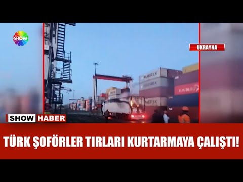 Türk gemisi alev alev yandı!