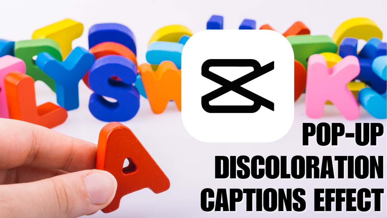 How to Create Pop-Up Discoloration Effect to the Captions in Your Video ...