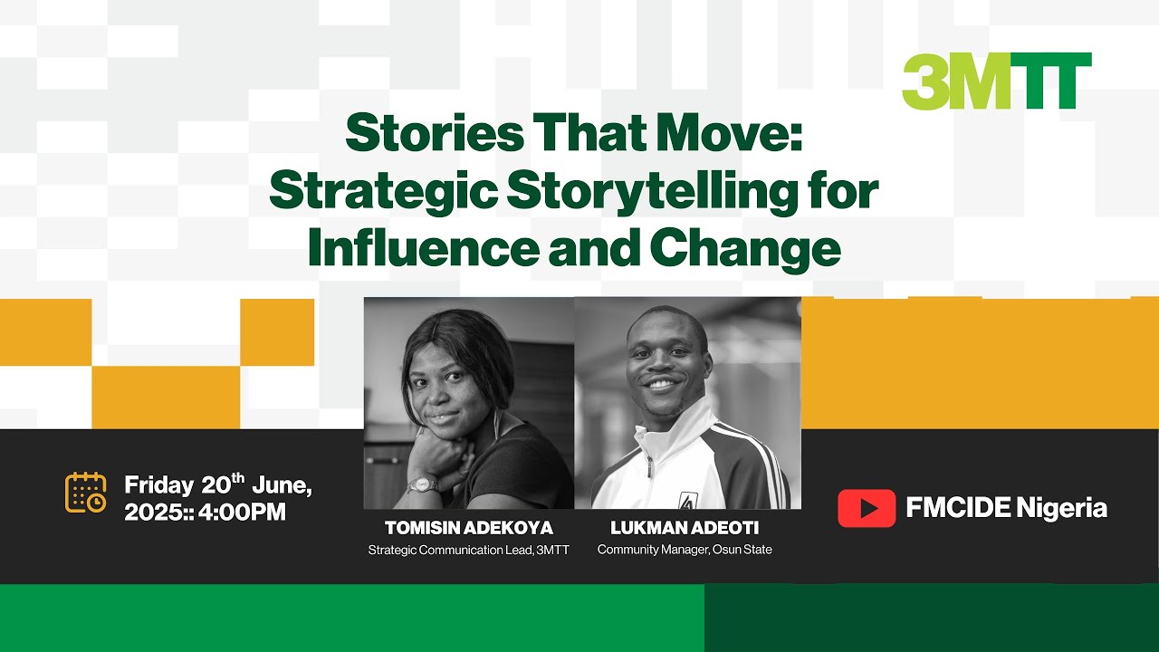 Stories that move: Strategic Storytelling for Influence & Change - YouTube