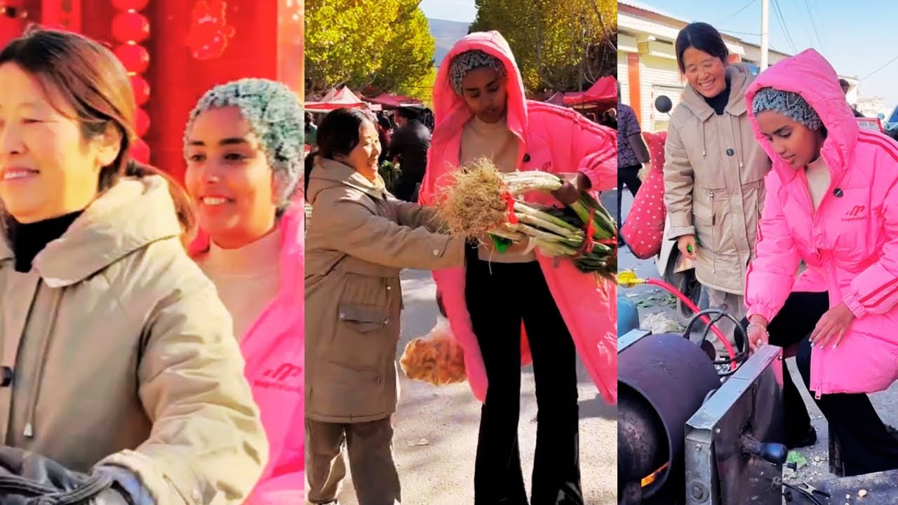 yiman’s Chinese mother takes yiman shopping - YouTube