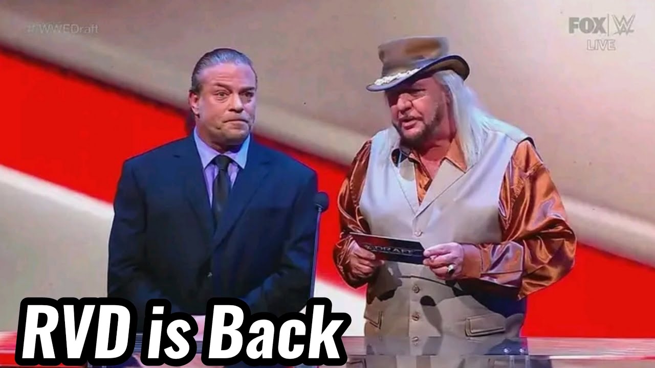 RVD Returns to SMACKDOWN, RVD is at Smackdown reading Draft Picks! WWE ...