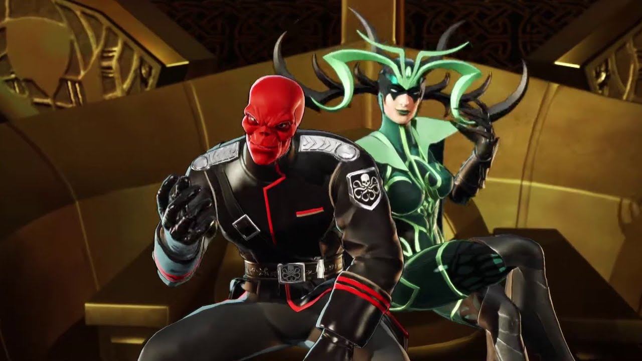 Marvel Ultimate Alliance 3: The Black Order - Red Skull & HELA ...