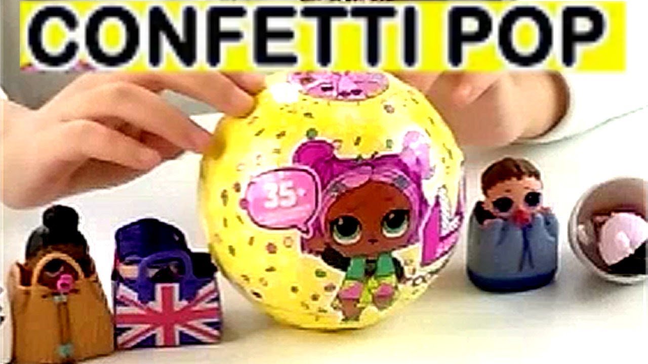 My Second Random L.O.L. Confetti Surprise! - Series 3 Confetti Pop Tots ...