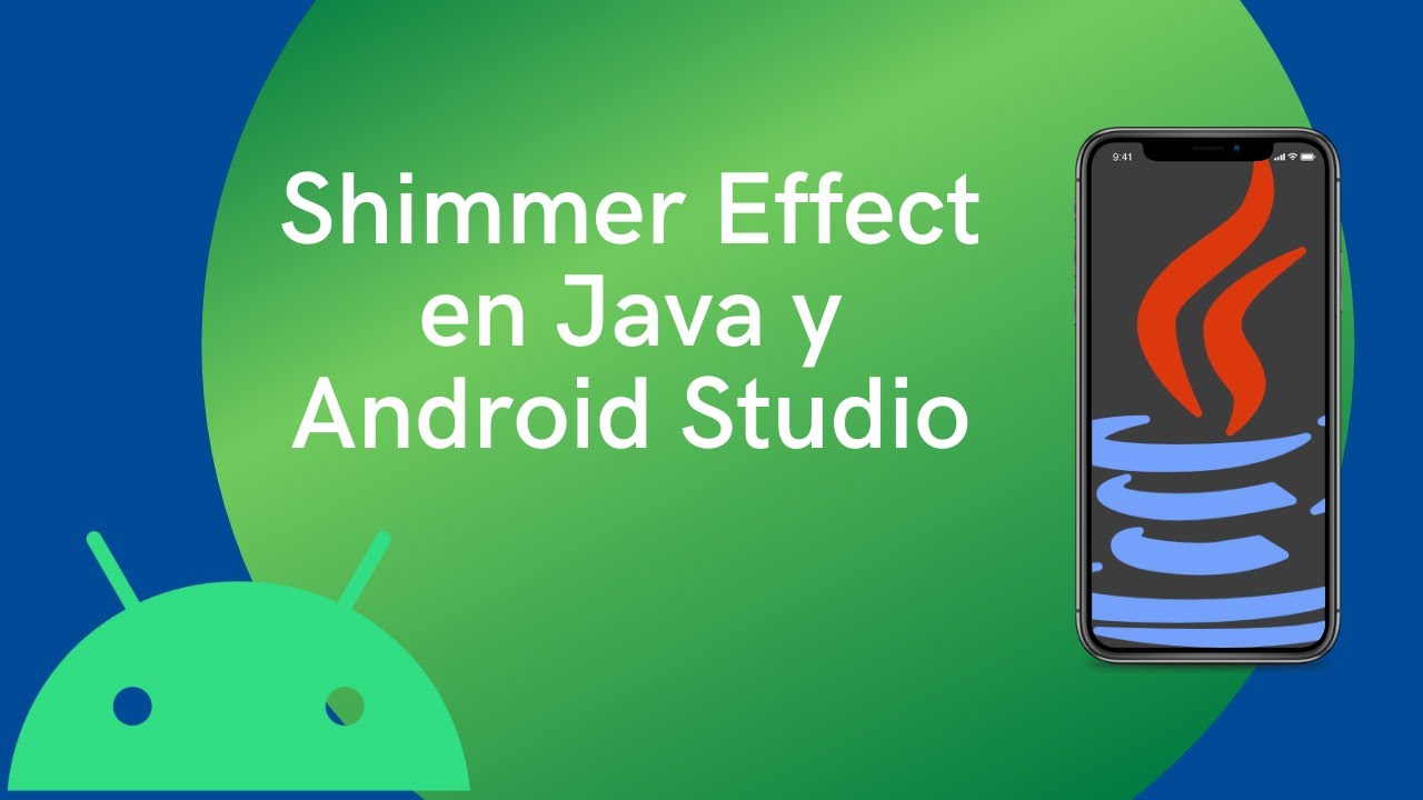 Implementación de Shimmer Effect en Java y Android Studio - YouTube
