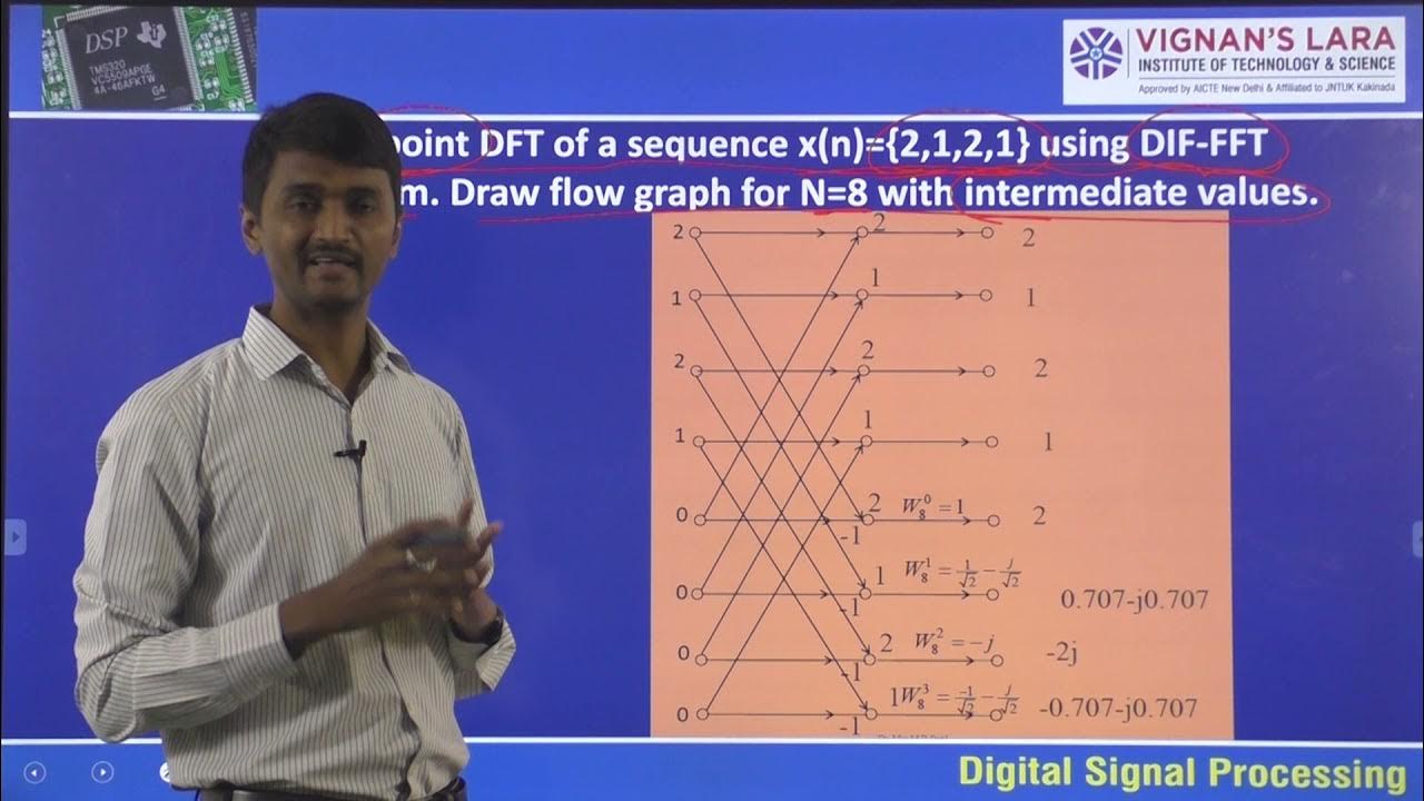 2.5.DIF-FFT Algorithm-2 - YouTube